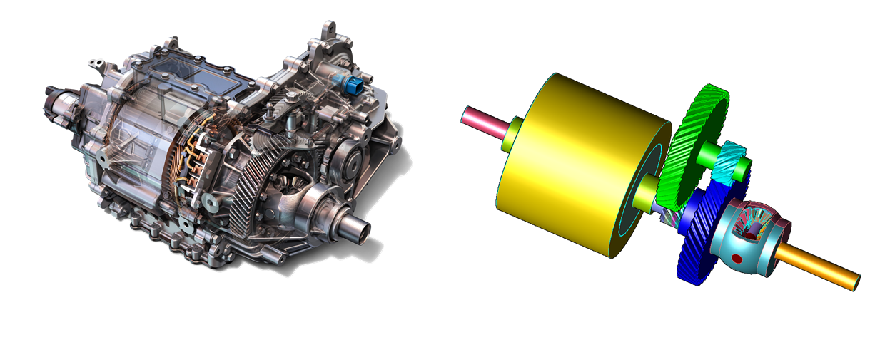 e-PowerTrain Electric Motor Gear Analysis